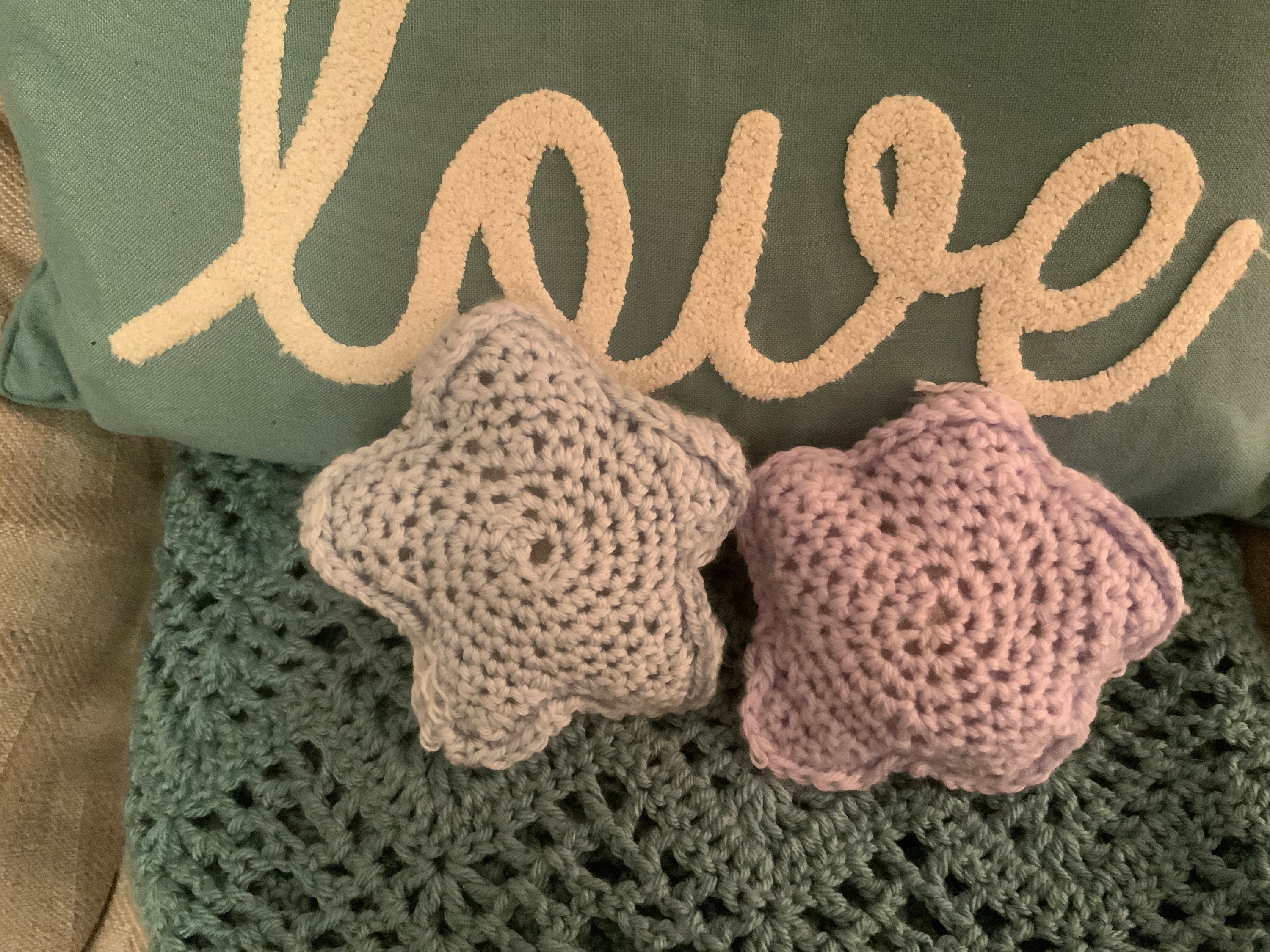Crochet Star Puff Pattern Easy - Etsy