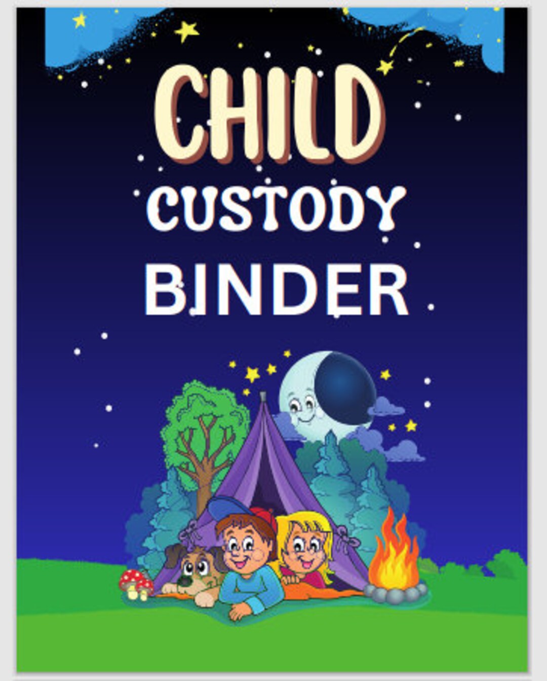 Child Custody Binder - Etsy