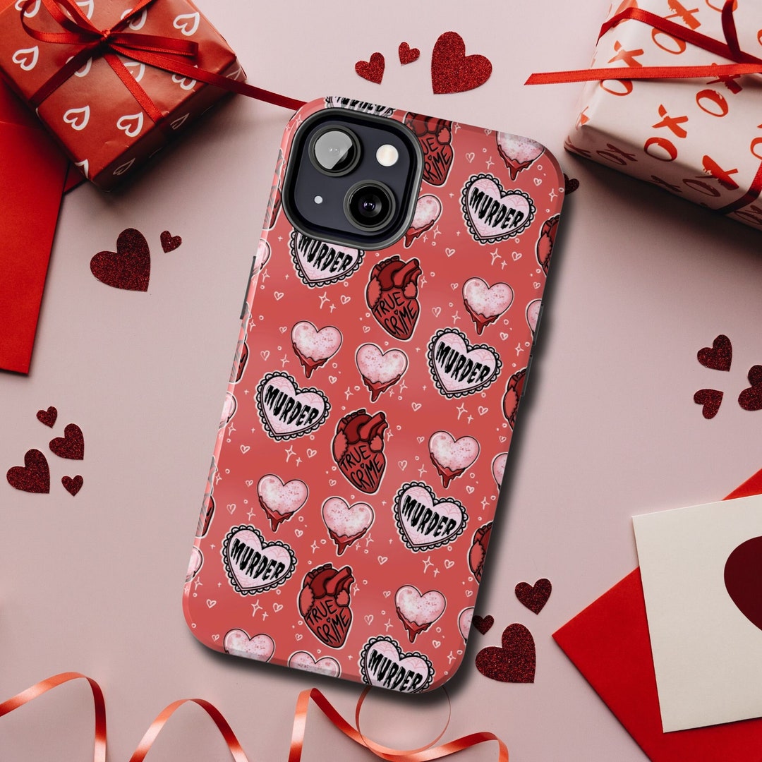 True Crime Phone Case, iPhone Tough Case, True Crime Gift for Her, Anti ...
