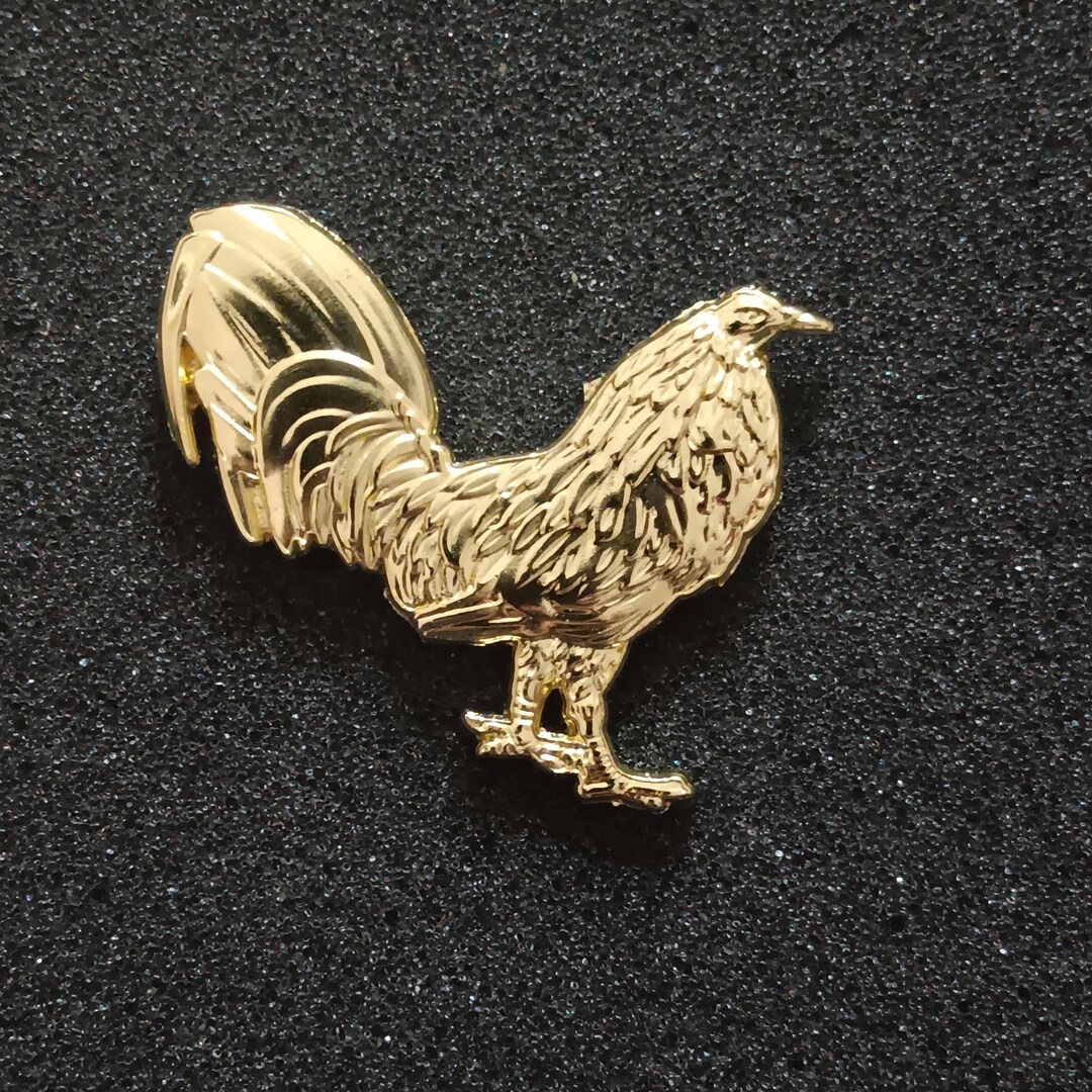 Gallo Pin, Pin Para Gorras, Hat Pin, Gold, Gift - Etsy
