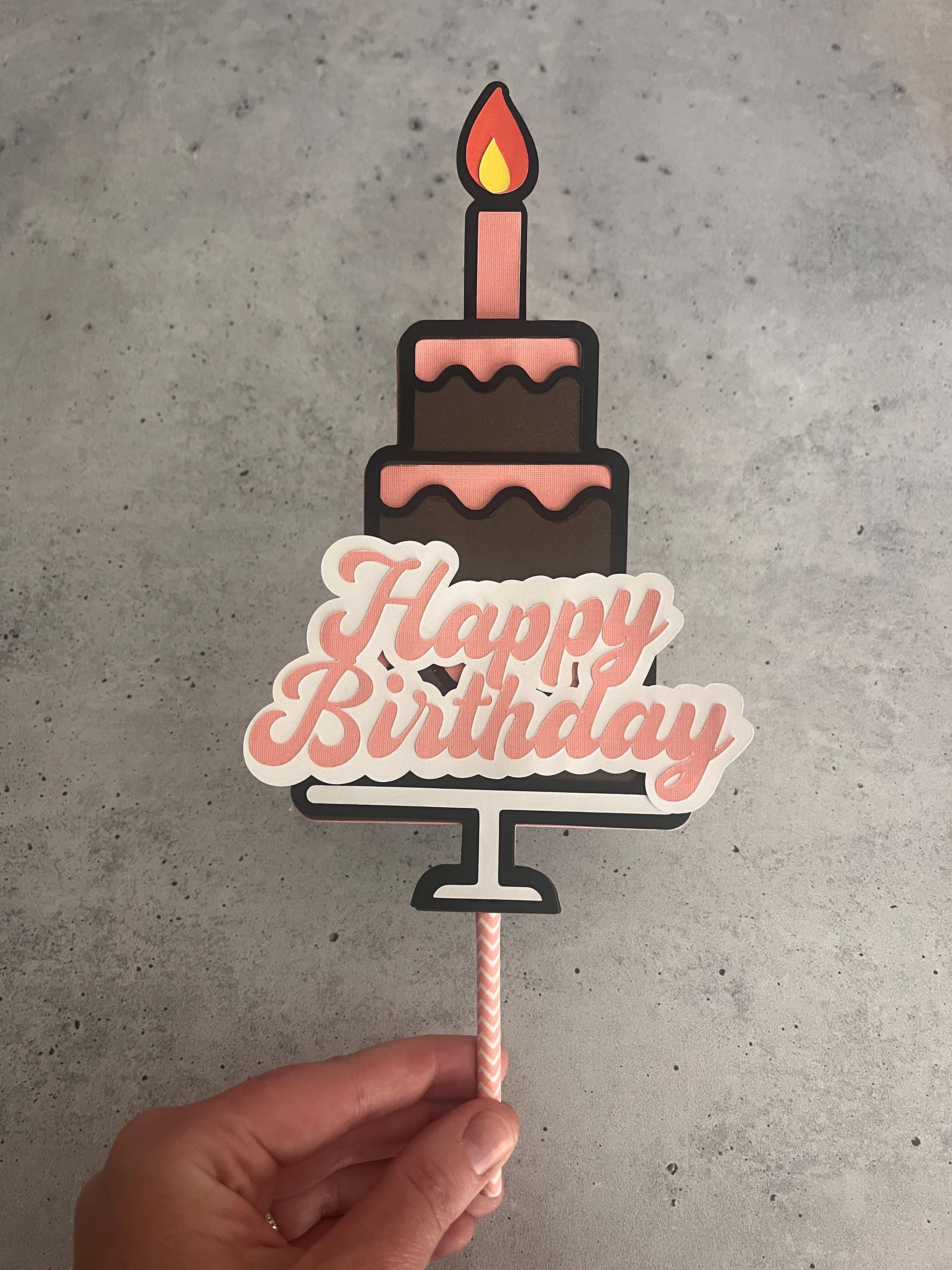 Custom Girls Birthday Cake Topper - Etsy