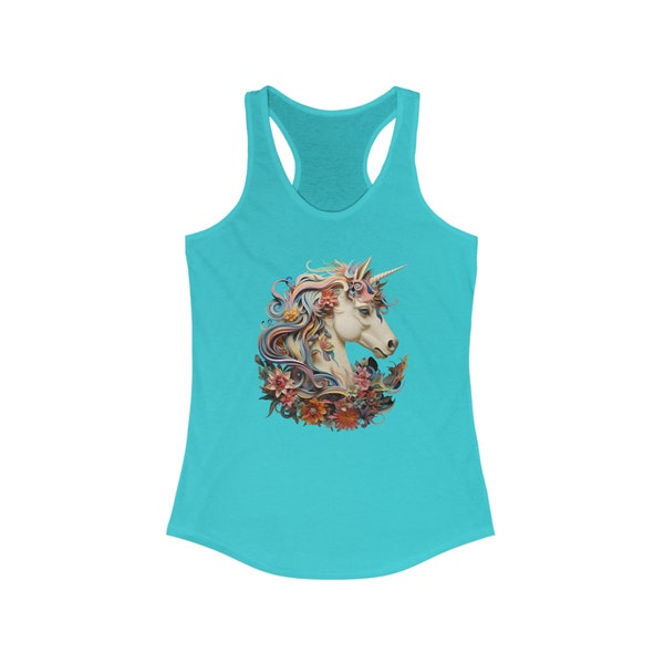 Unicorn Tank Top - Etsy