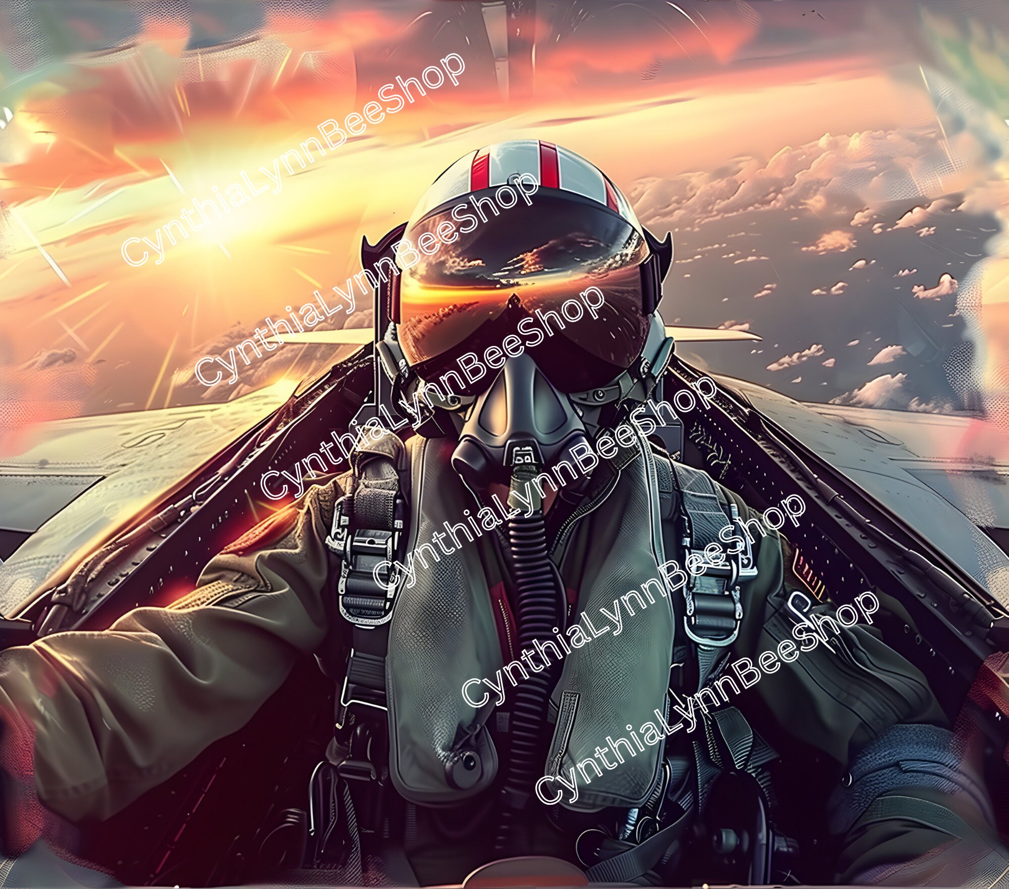 Jet Fighter Pilot Tumbler Wrap,20 Oz Straight Skinny Tumbler ...