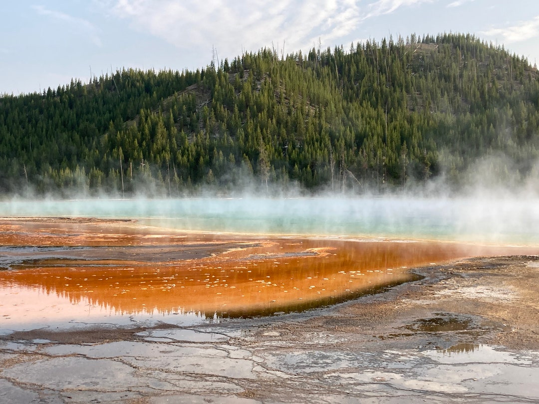 Grand Prismatic Spring Photo Print - Etsy