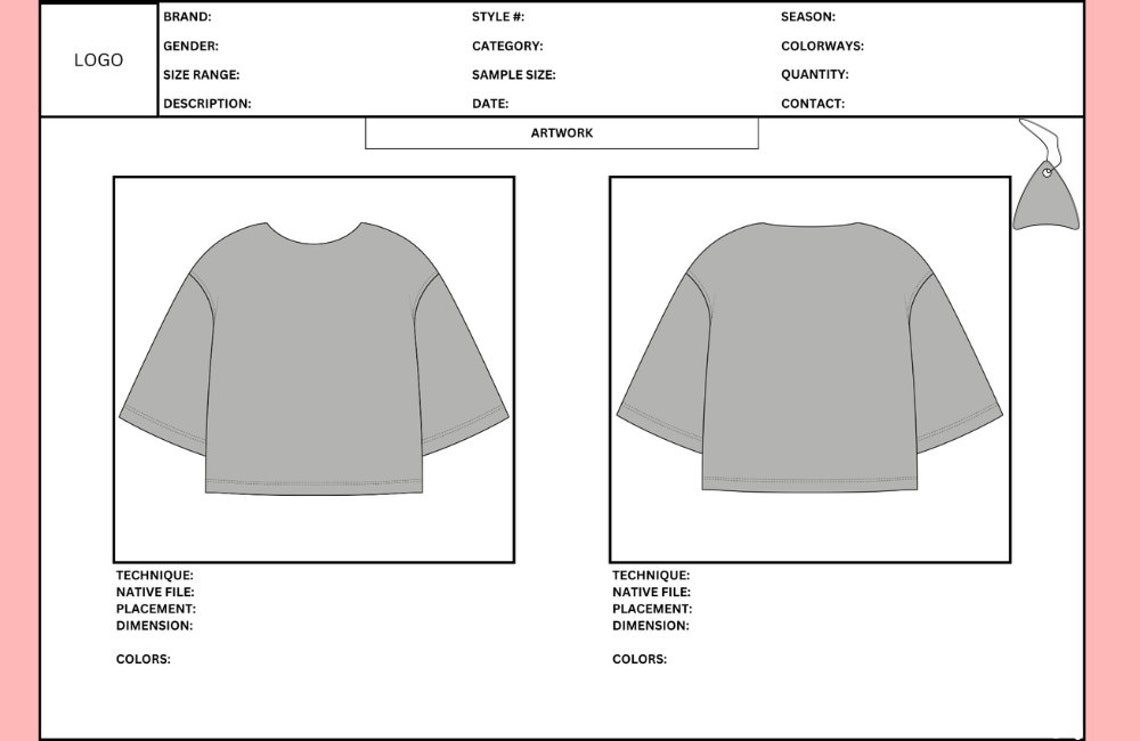 Customizable Cropped Men's T-shirt Mockup Editable in Photoshop, Canva ...