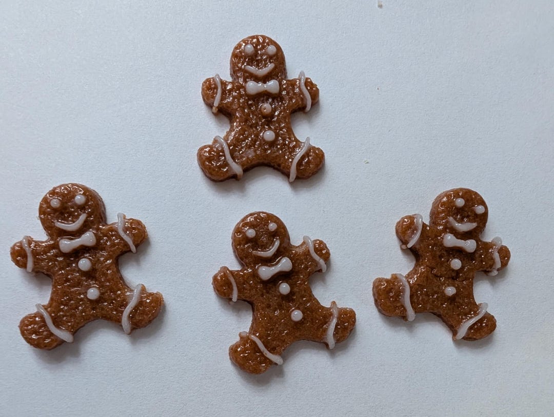 96 Coe Fused Glass Gingerbread Men, Fusing, Embellishments, Mosaic - Etsy