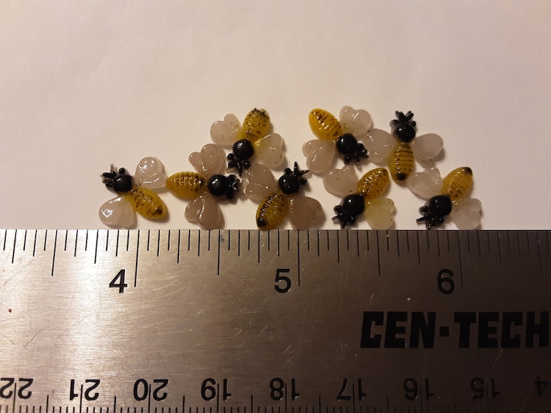 96 Coe Fused Glass Bees, Fusing, Embellishments, Mosaic - Etsy