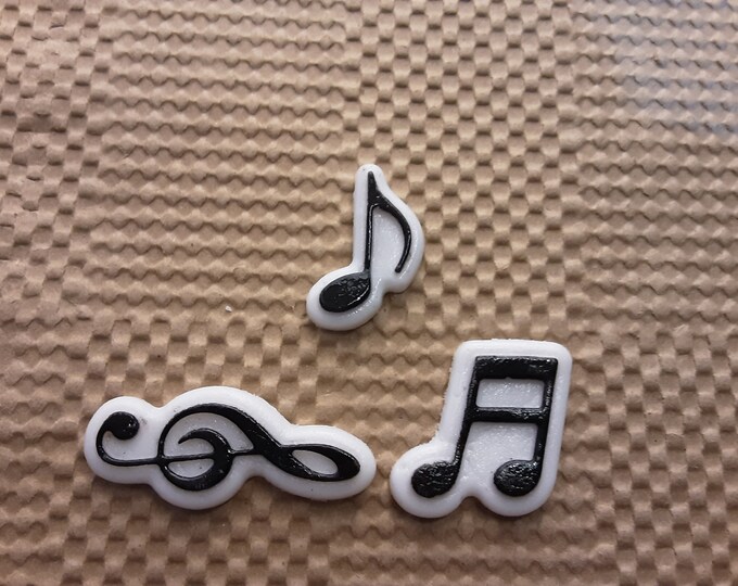 96 Coe Fused Glass Musical Notes, Fusing, Embellishments, Mosaic - Etsy