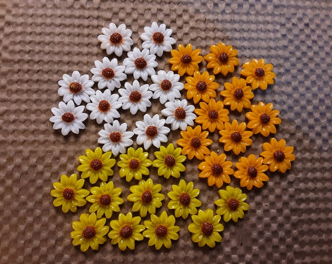 Fused Flower | Blue Daisy | COE 96 - Etsy