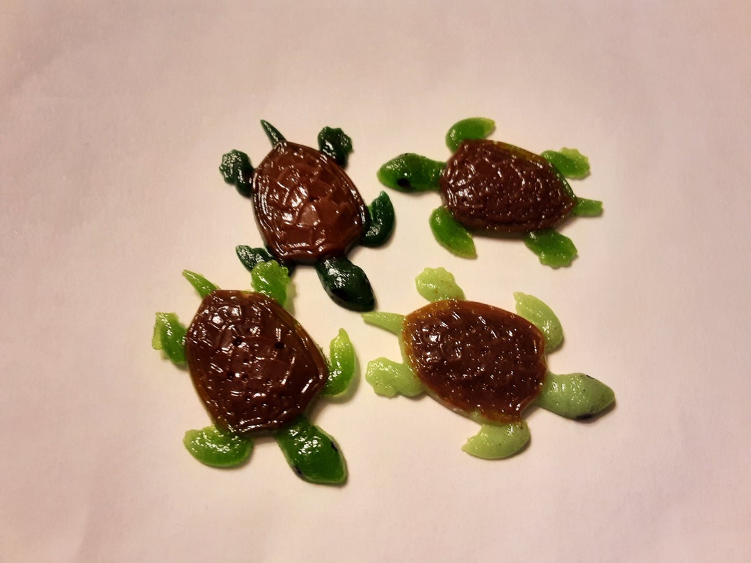 96 Coe Fused Glass Turtles Fusing Embellishments Mosaic - Etsy