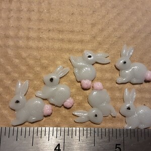 96 Coe Fused Glass Rabbits, Fusing, Embellishments, Mosaic - Etsy
