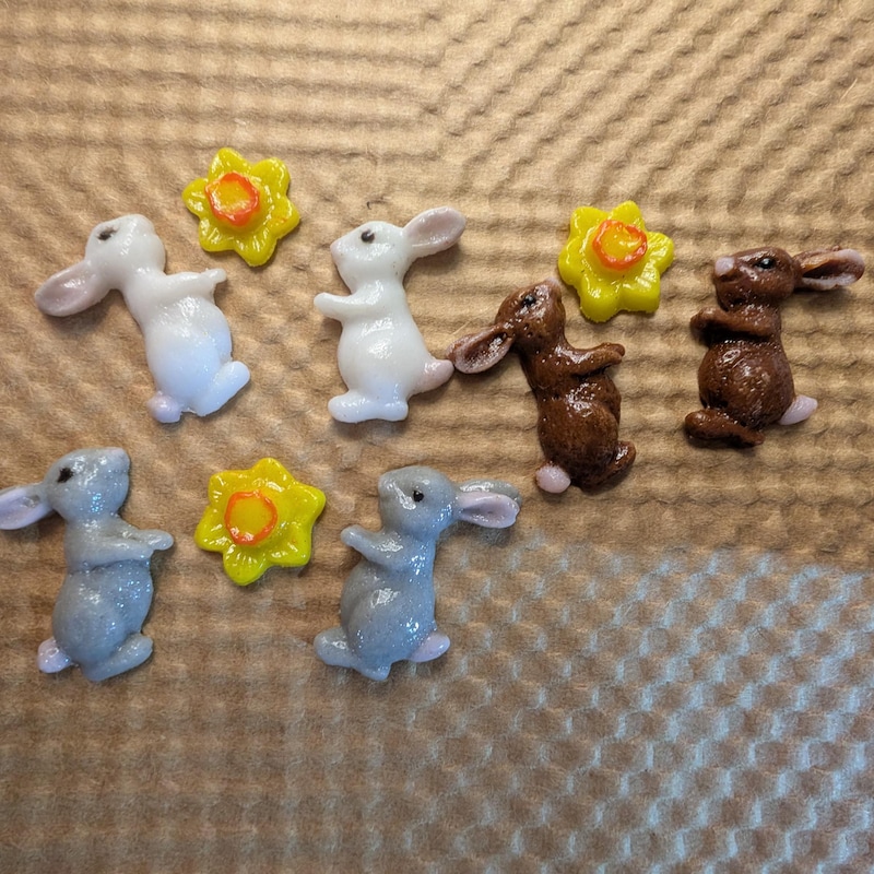 Mosaic Bunny - Etsy
