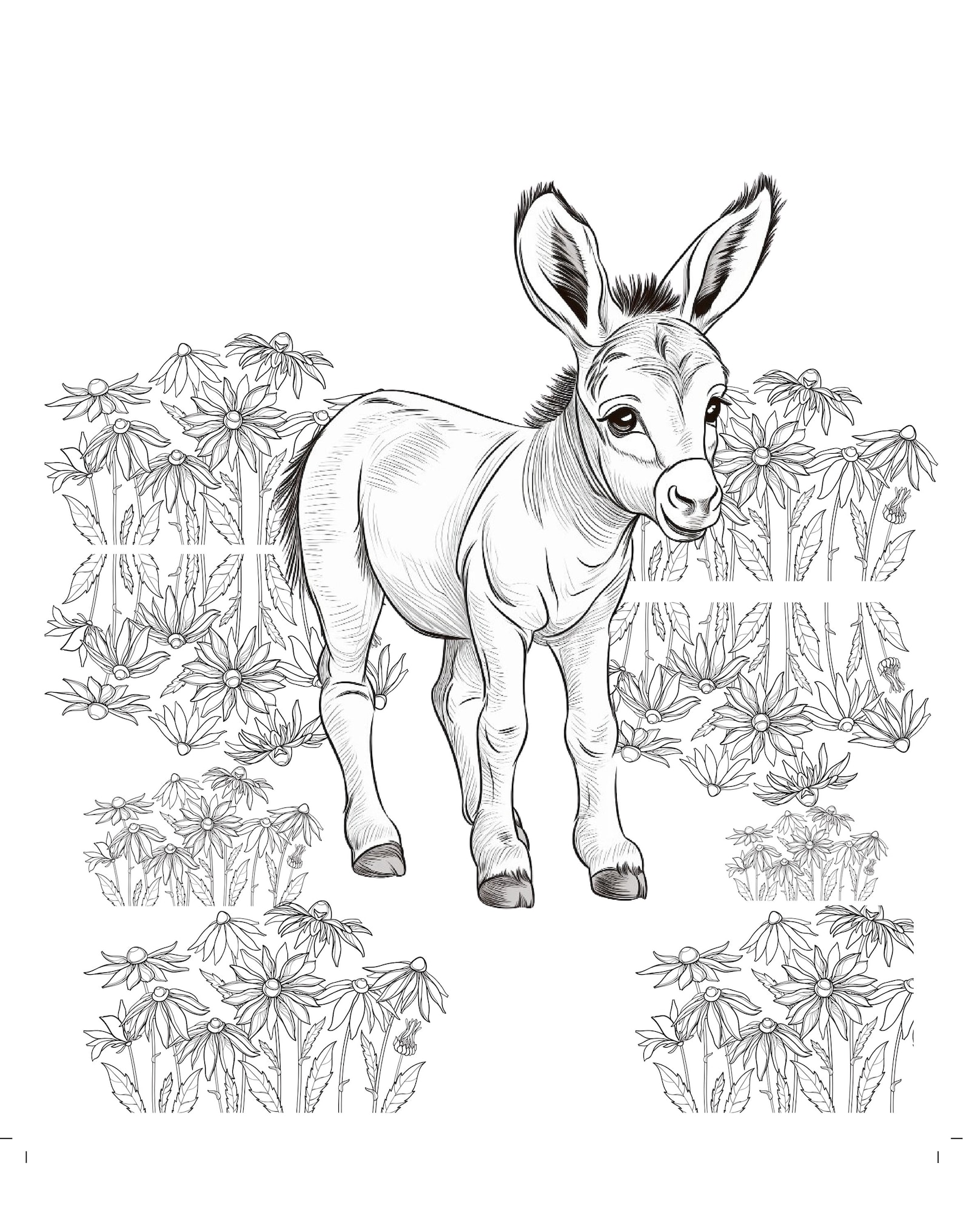 40 Printable Animal Coloring Pages for Any Age, Printable Coloring Book ...