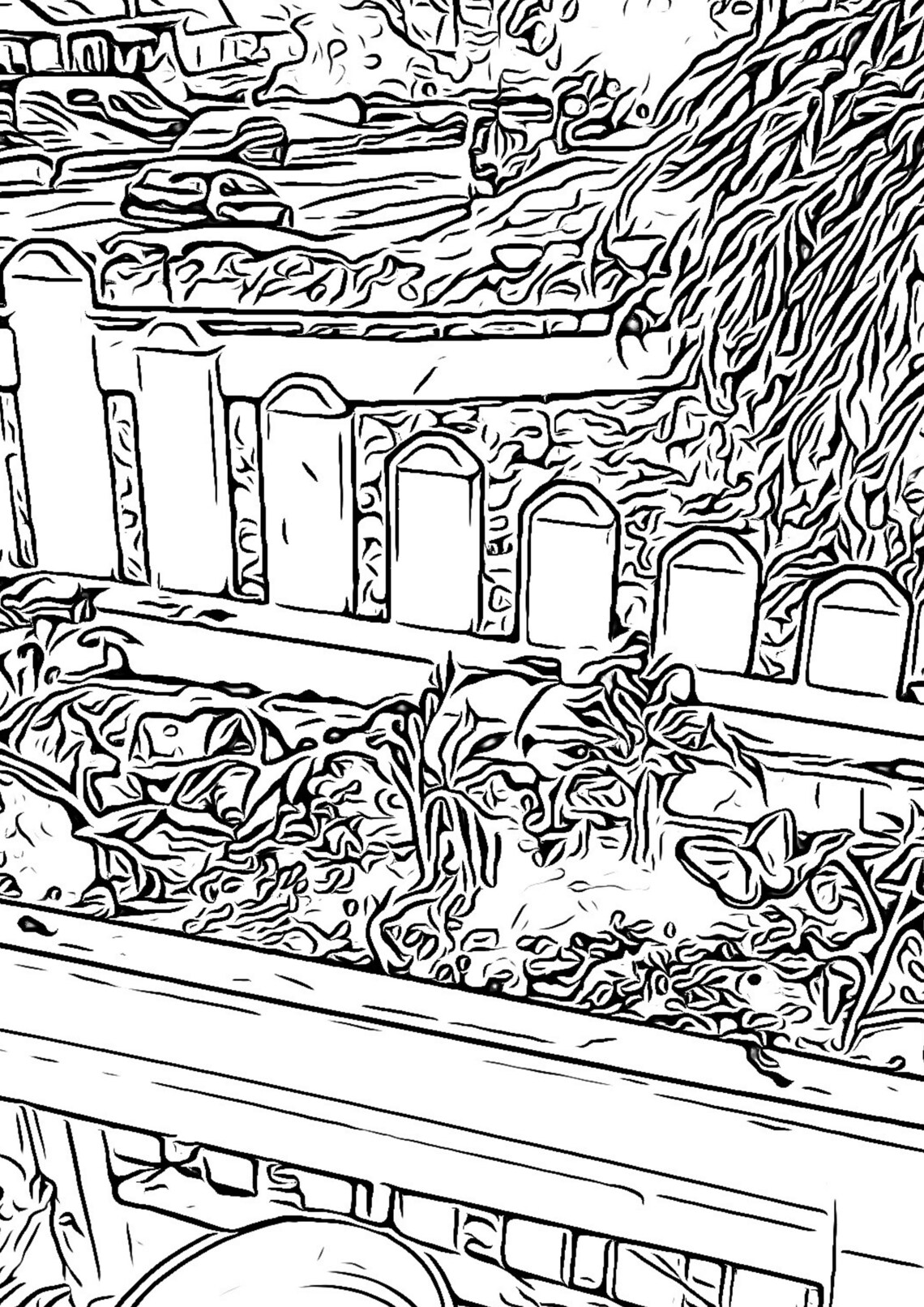 15 Garden Plant Coloring Pages for Adults Printable Coloring - Etsy