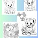 40 Printable Animal Coloring Pages for Any Age, Printable Coloring Book ...