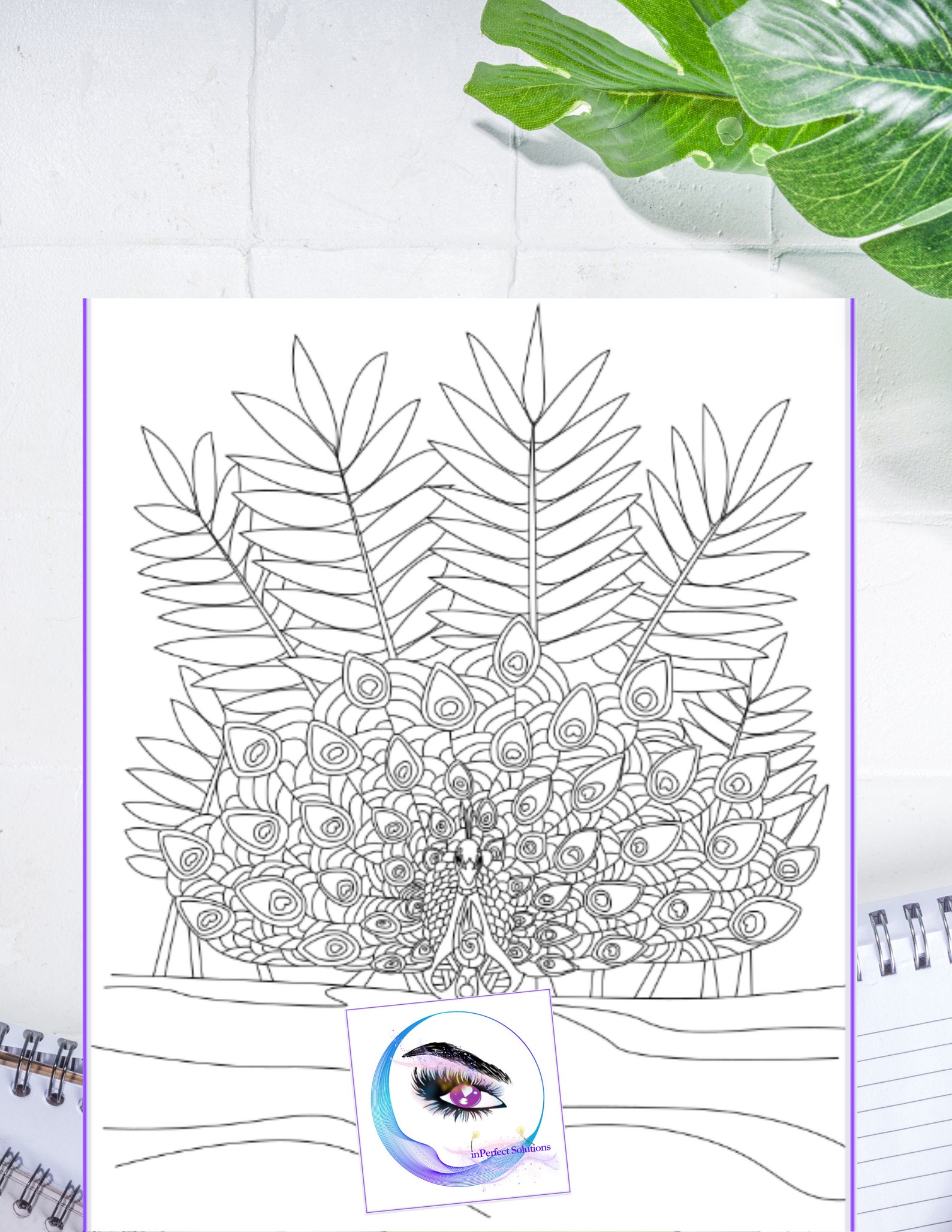 Animal Coloring Pages for Adults, 25 Printable Designs (PDF) - Etsy