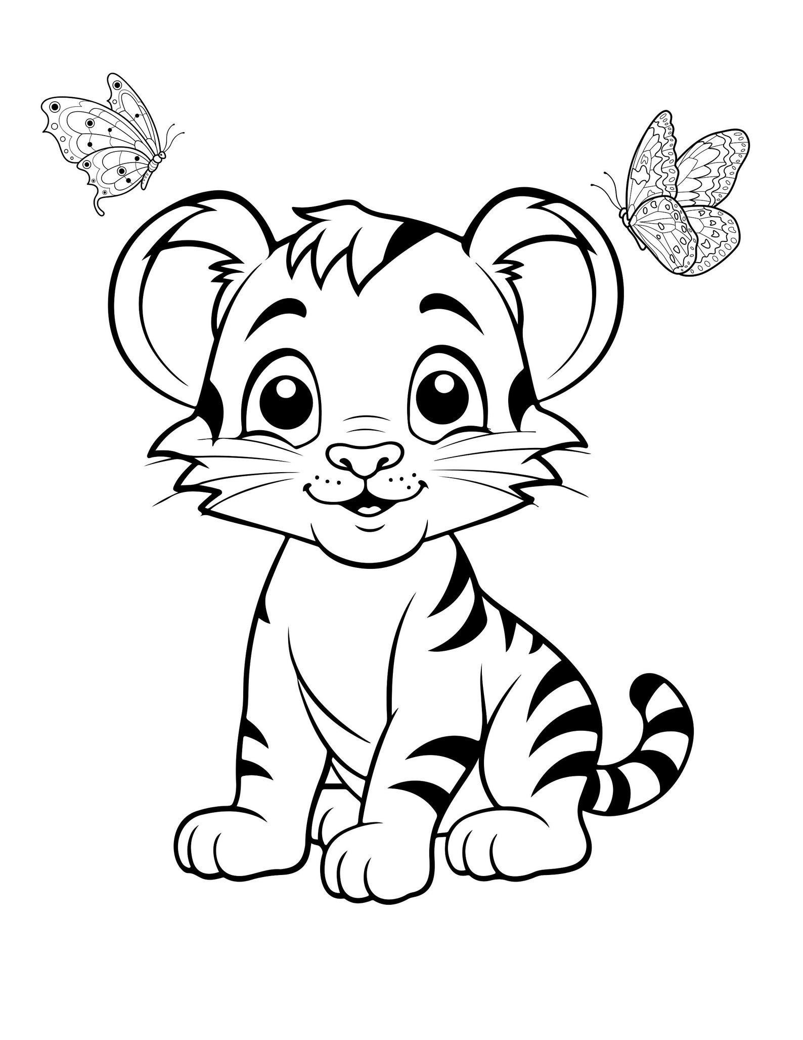 40 Printable Animal Coloring Pages for Any Age, Printable Coloring Book ...