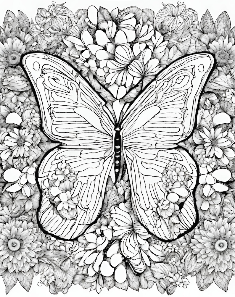40 Mandala Coloring Pages for Adults, Printable Coloring Book ...