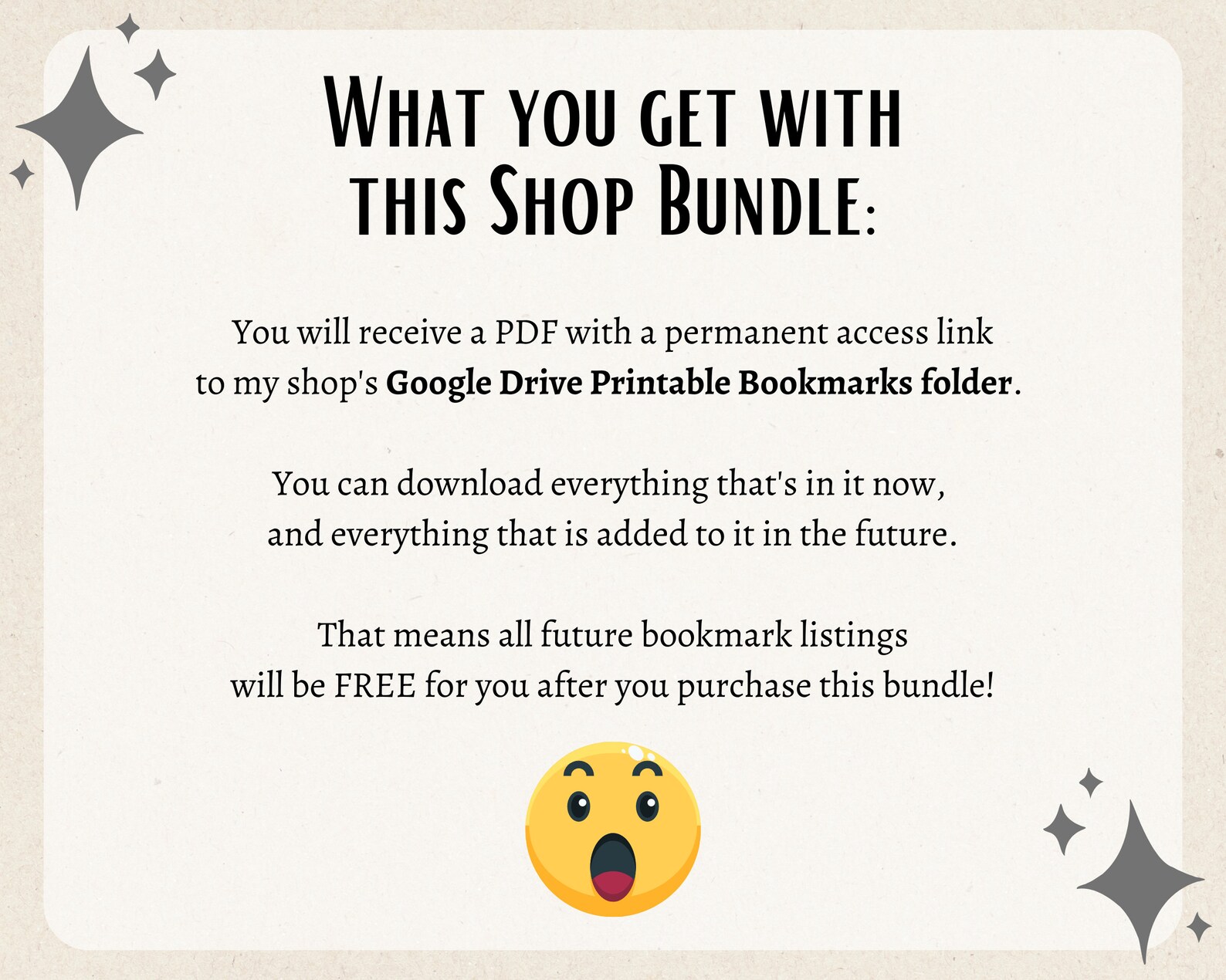 Printable Bookmarks Shop Collection Bundle | Life Access Bookmark Set ...