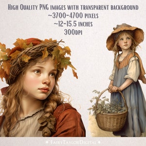 26 Country Girls PNG Clipart | Transparent Background Digital Download ...
