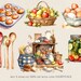 31 Country Kitchen PNG Clipart Transparent Background Instant Download ...