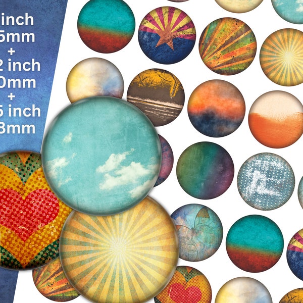 1 Inch Circle Sticker - Etsy