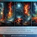 Printable Bookmark Set Outer Space Digital Download JPG Pages, PNG ...