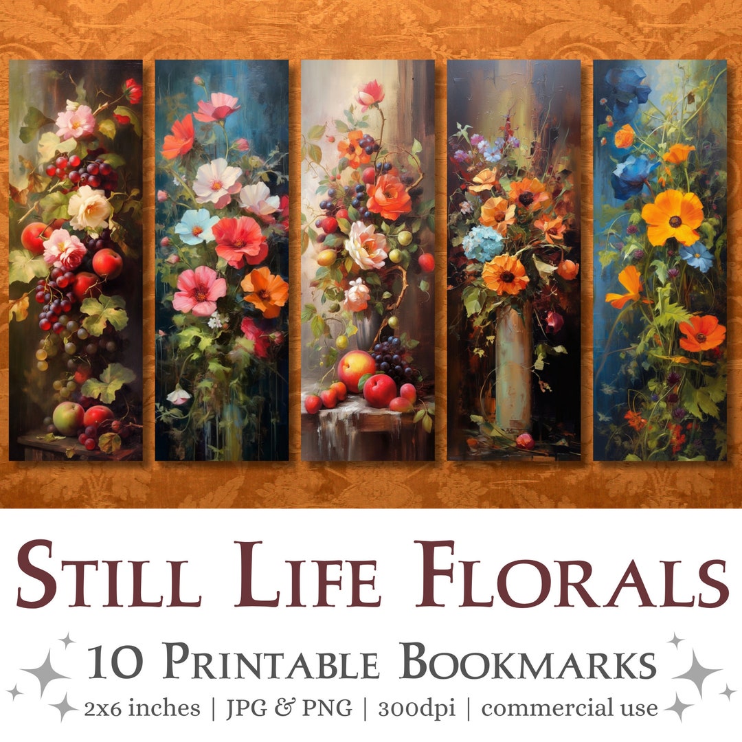 Holiday Landscape Printable Bookmarks | Digital Download JPG Pages, PNG ...