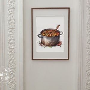 Watercolor Cajun Cooking Clip Art | 34 PNG Images With Transparent ...