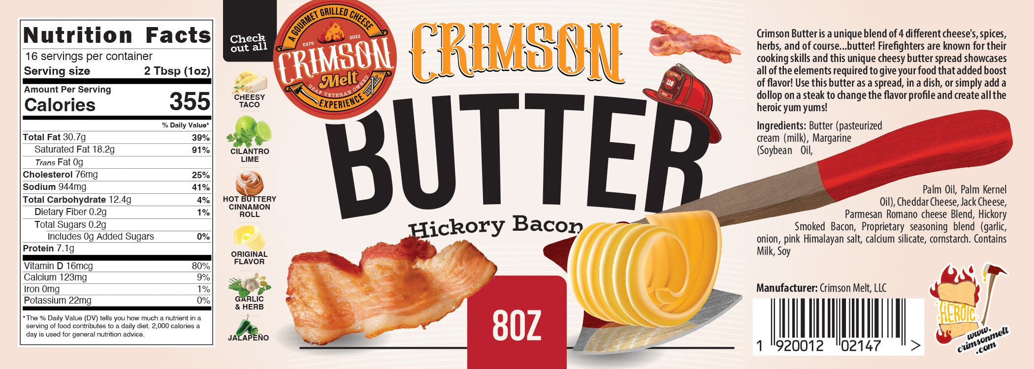 Crimson Melt Cheese Butter - Etsy