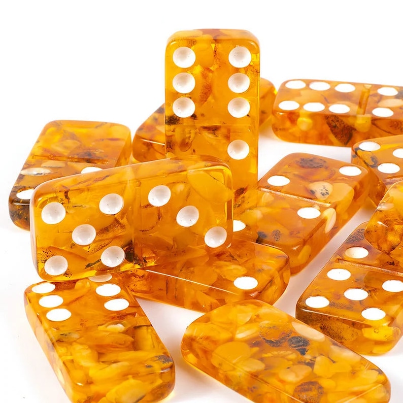 Unique Beautiful Amber Chips Golden Honey Colored Chips for Playing ...