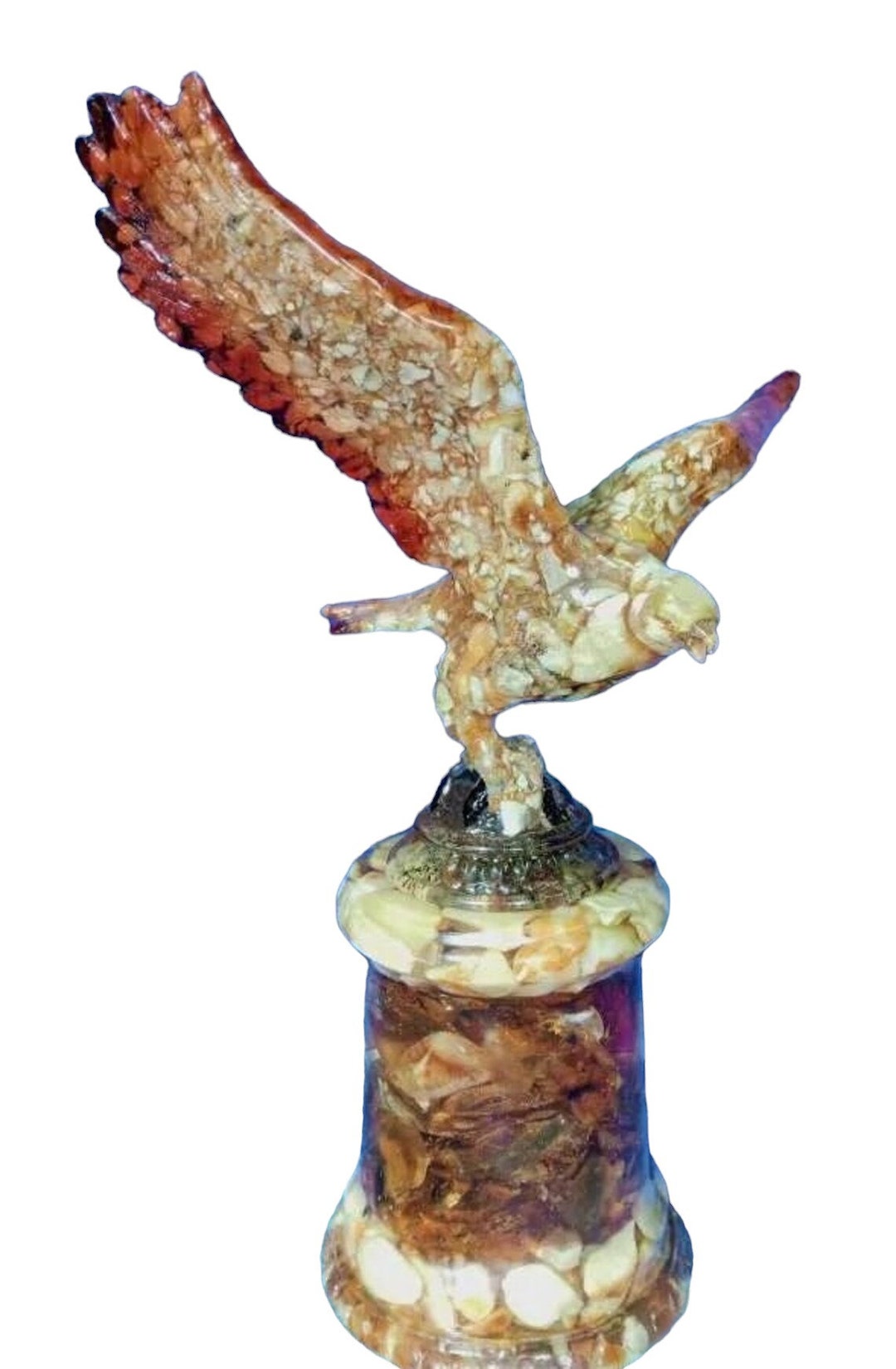 Amber Eagle Figurine eagle on the Rockamber Souvenir Gift amber ...