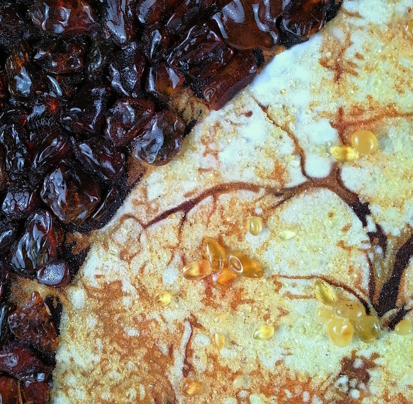 100% Amber Painting autumn Mood Canvas Painting Autumn Moodamber Wall ...