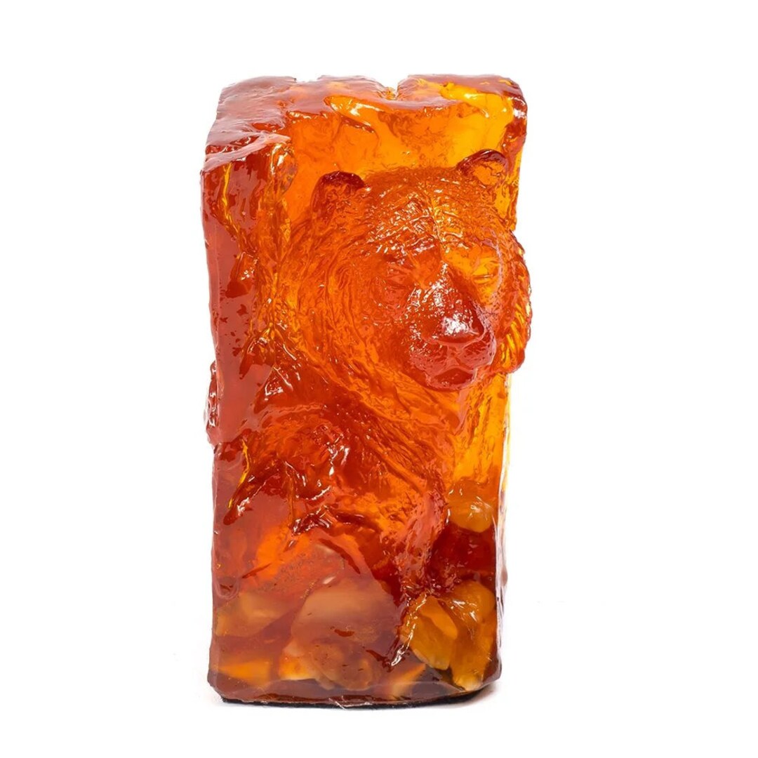 Souvenir Figurine amber Bearamber Souvenir Gifthandmade Amber Bear ...