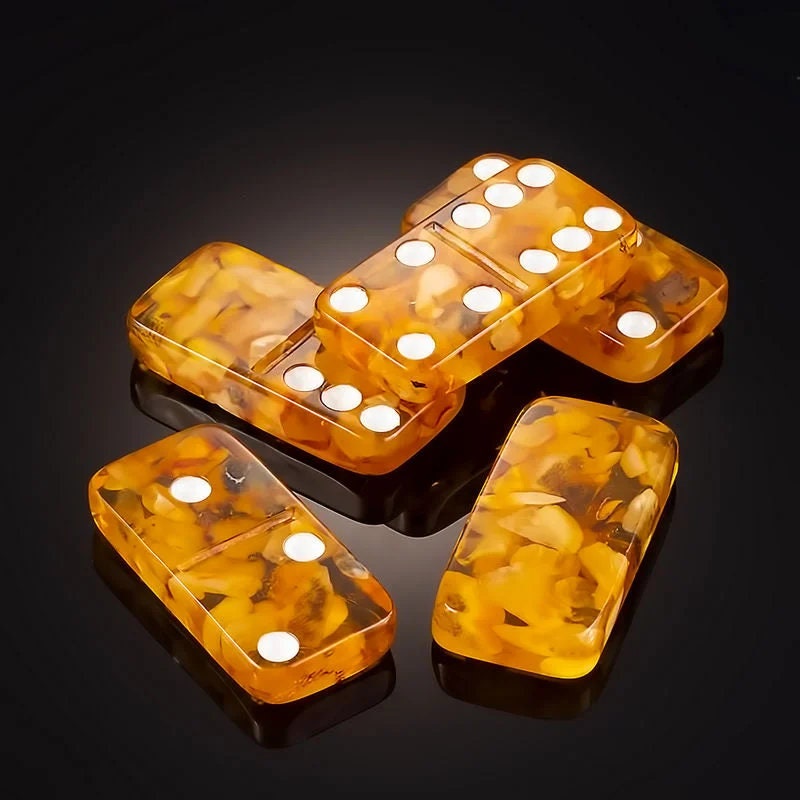 Unique Beautiful Amber Chips Golden Honey Colored Chips for Playing ...