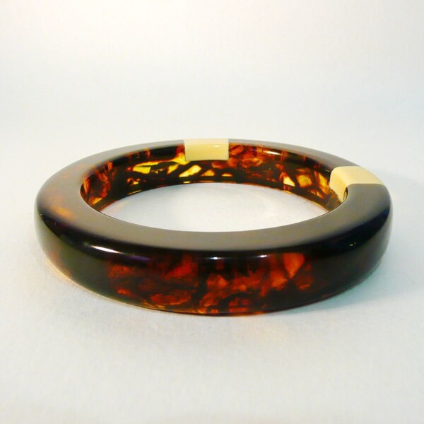 Amber Bangle - Etsy