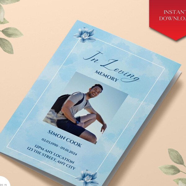 Blue Heaven Background With Gold Gate Png, Memorial Service PNG, Blue ...