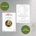 Double Sided Funeral Program Template, Roses Memorial Program, Pink ...