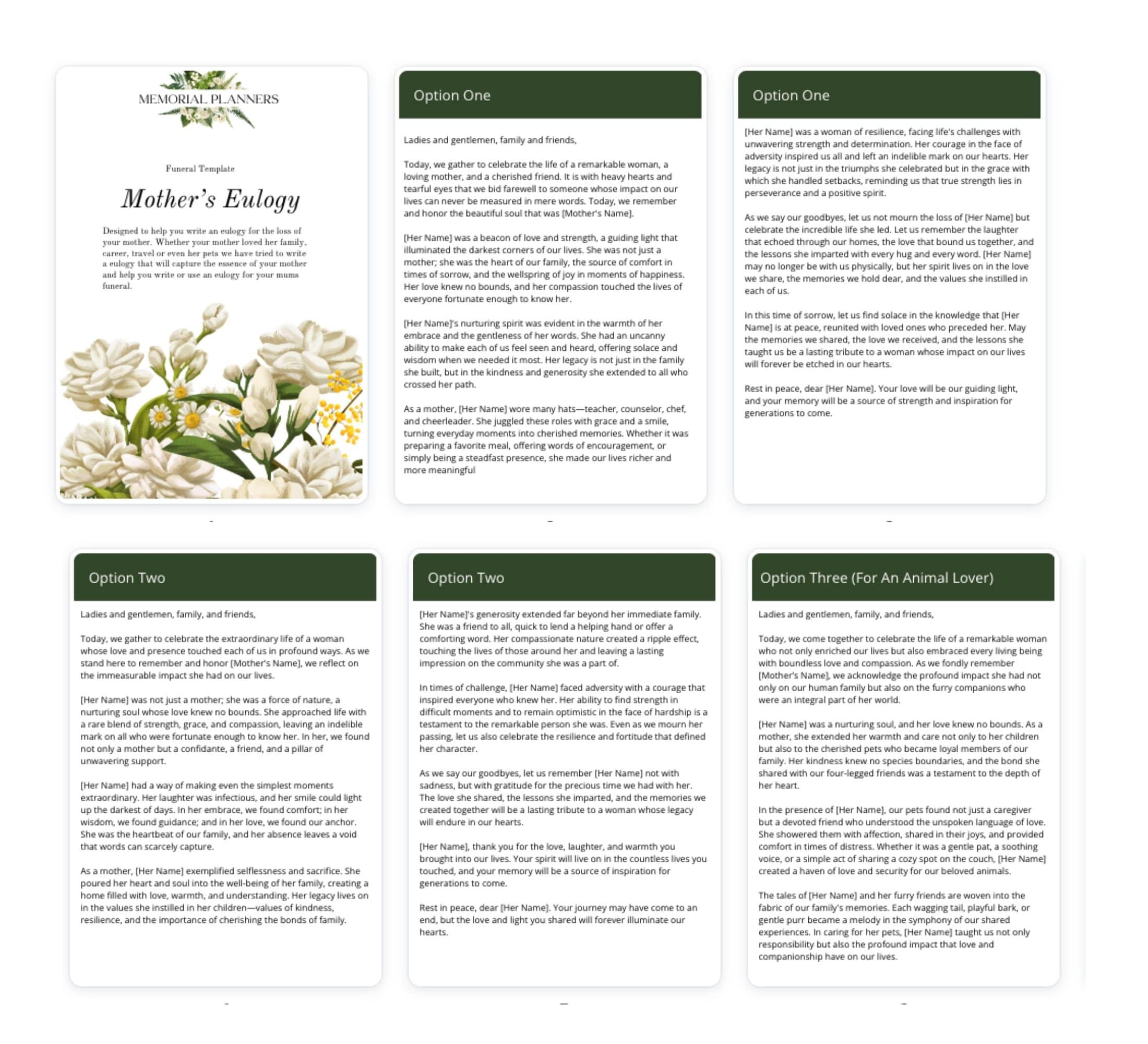 Funeral Eulogy for Loss of Mother, Eulogy Speech, Funeral Speech ...