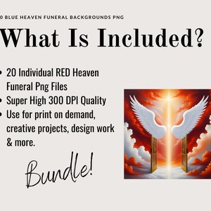 Red Heaven Background With Gold Gate Png, Memorial Service PNG, Red ...