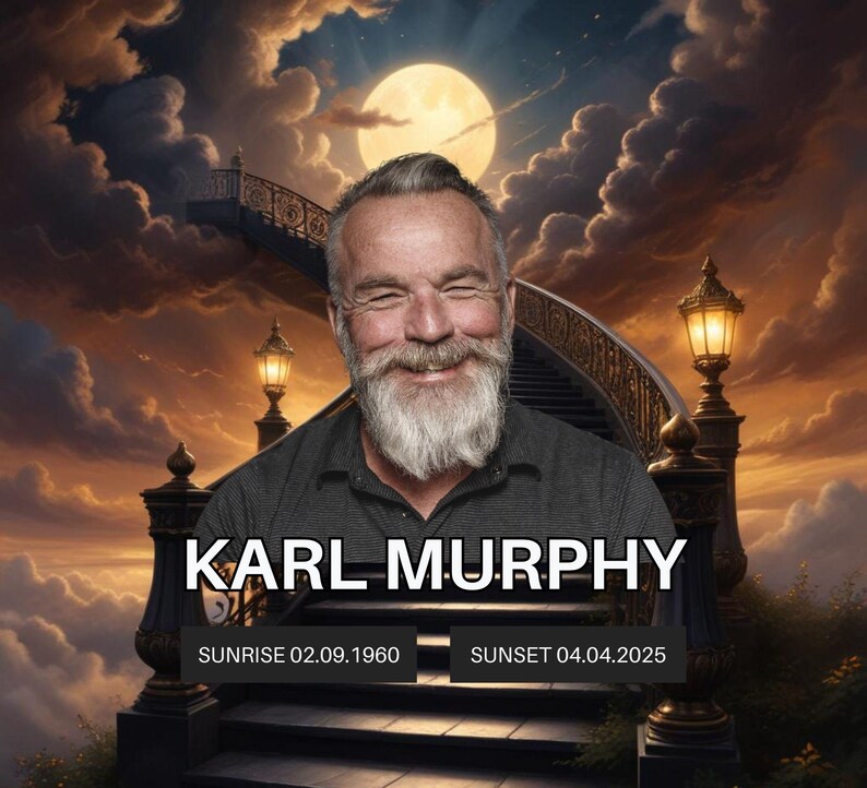 Black & Gold Heaven Background, Heaven Stairs + Moon Png, in Loving ...