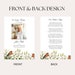 Mother Funeral Invitation Robin Bird, Lilly Flower Funeral Program ...