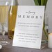 Minimalistic in Loving Memory Sign Canva Template, Custom Name Memory ...