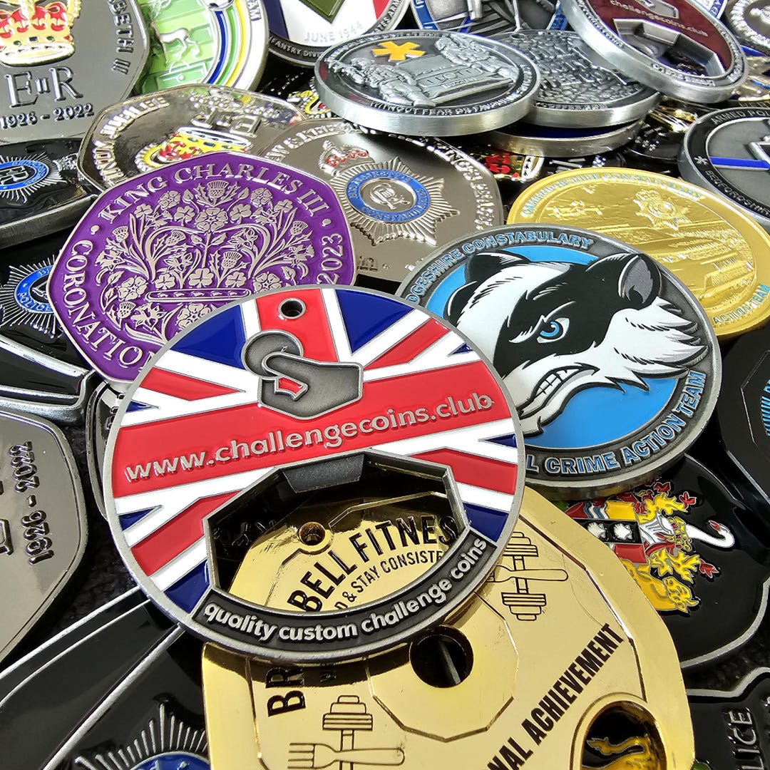 Bespoke Challenge Coins Make to Order ( Photos as Examples ) - Etsy