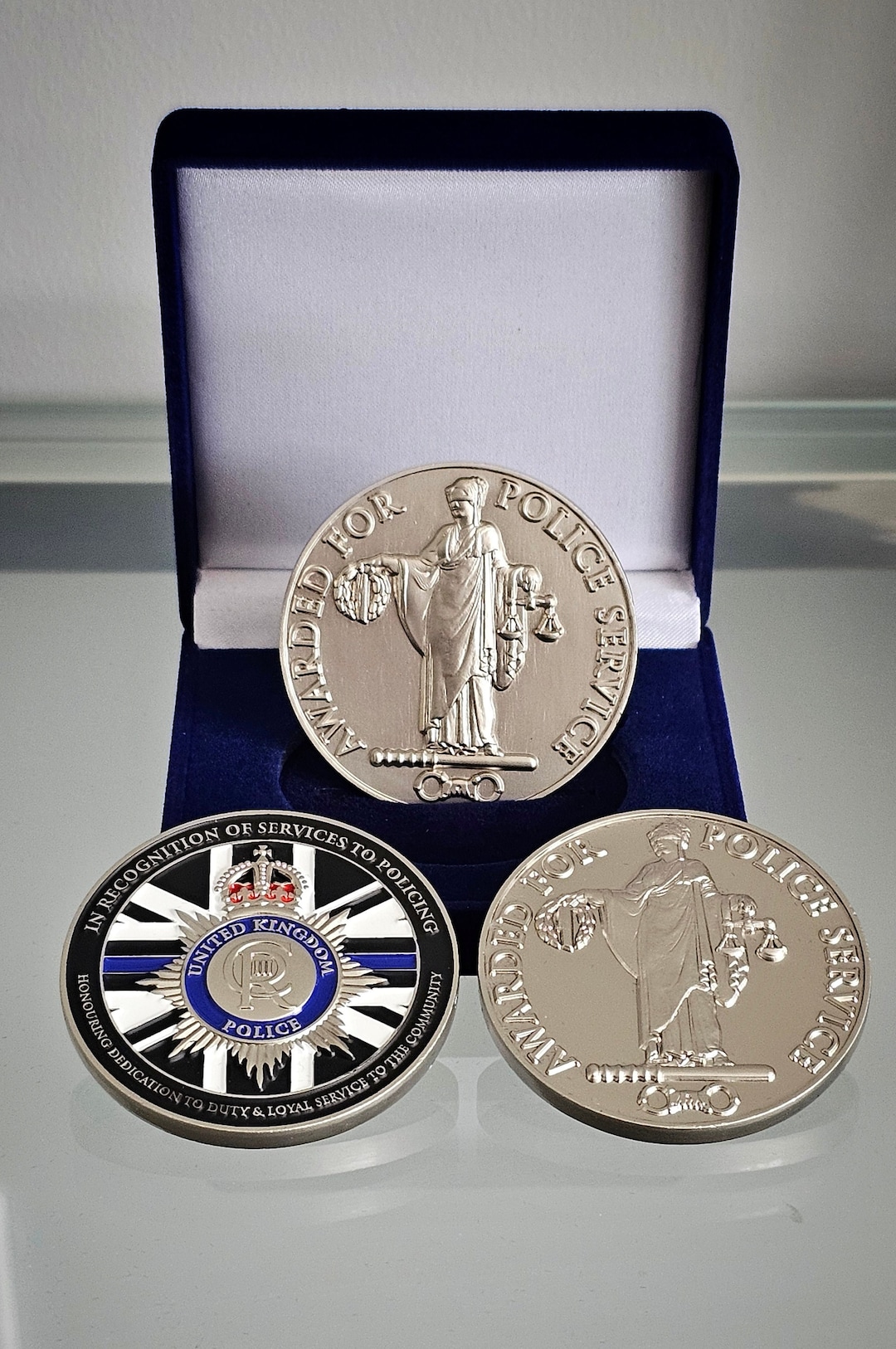 Police Challenge Coin – Retirement / Leaving Police Gift – Personalised ...