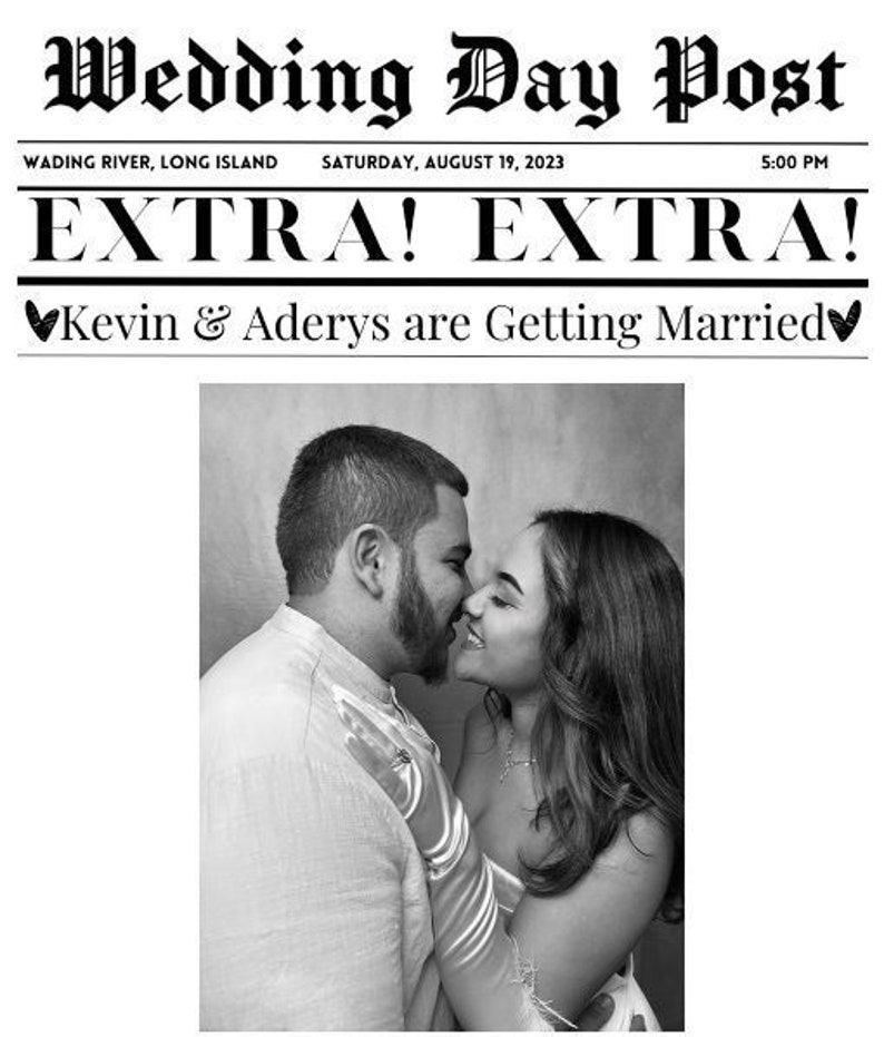 Newspaper Header Template Canva - Etsy