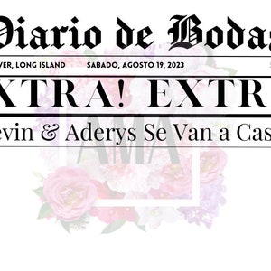 Newspaper Header Template Canva - Etsy