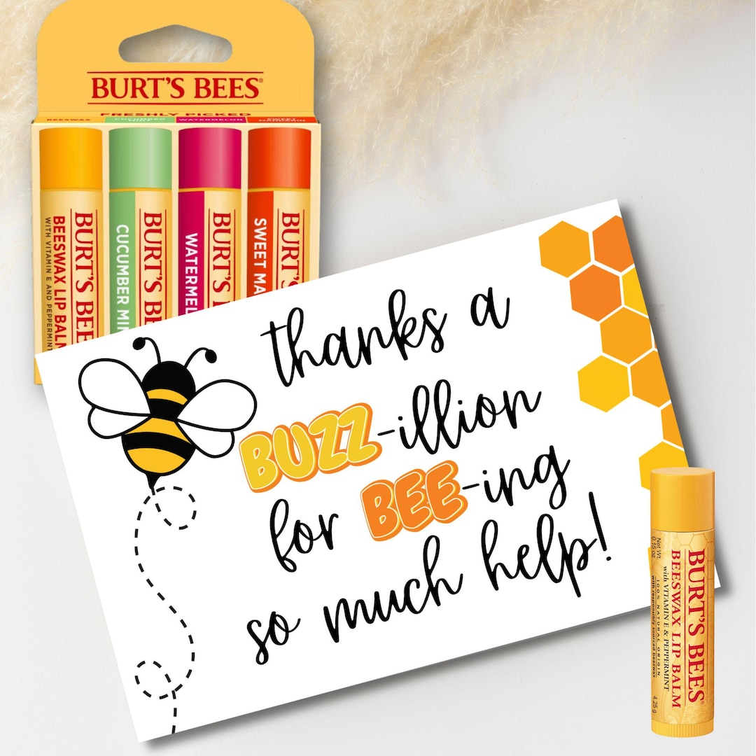 Thank You for Bee-ing a Great Teacher Tag, Printable End of School Year ...