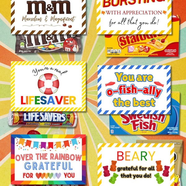 Teacher Appreciation Candy Gifts - 60+ Gift Ideas for 2026