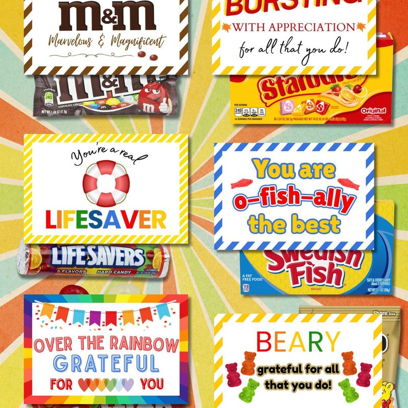 Teacher Appreciation Candy Gifts - 60+ Gift Ideas for 2026